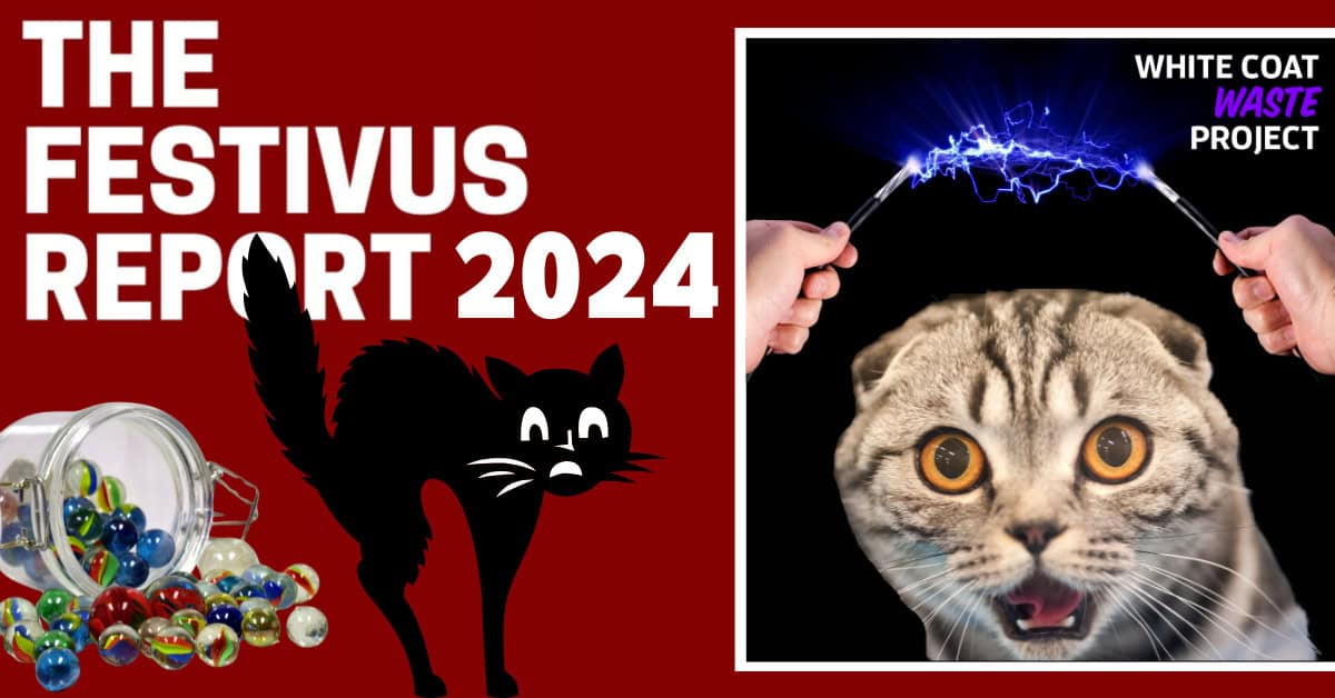 Rand Paul’s Festivus Report Features Cat-astrophic Waste Exposed by WCW — White Coat Waste Project